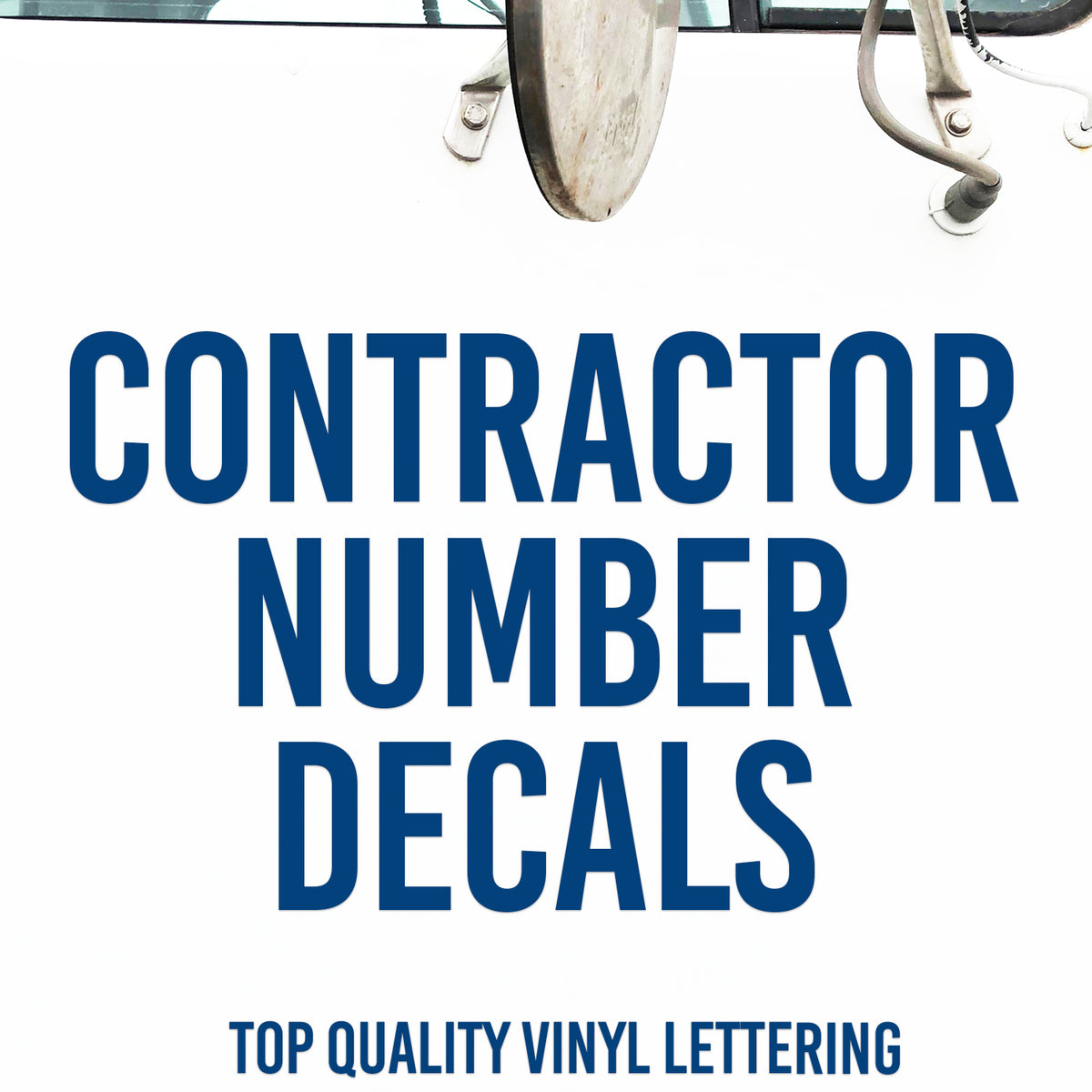 Contractor Number Decals – Semi Decals