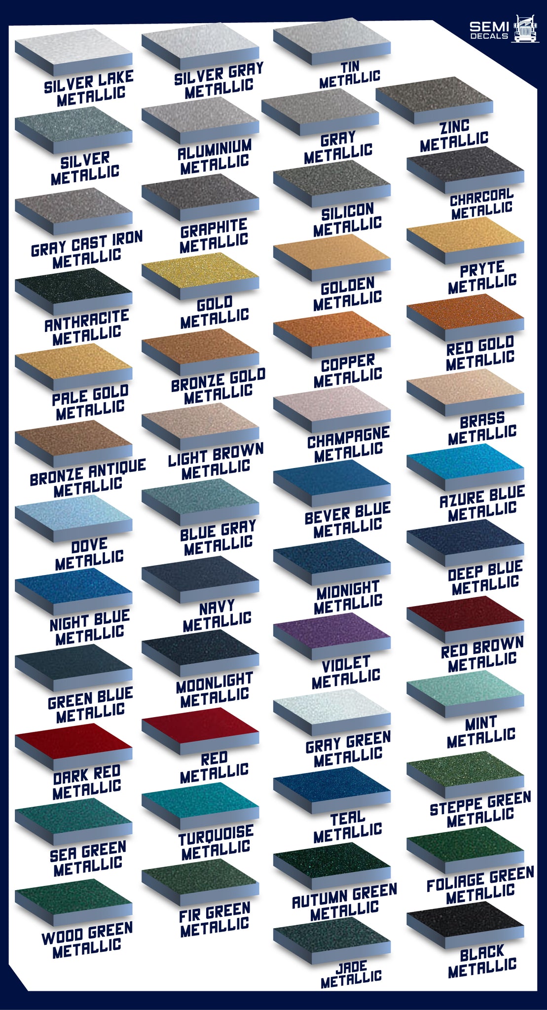 Two Line Truck Decal, (Set of 2) – Semi Decals