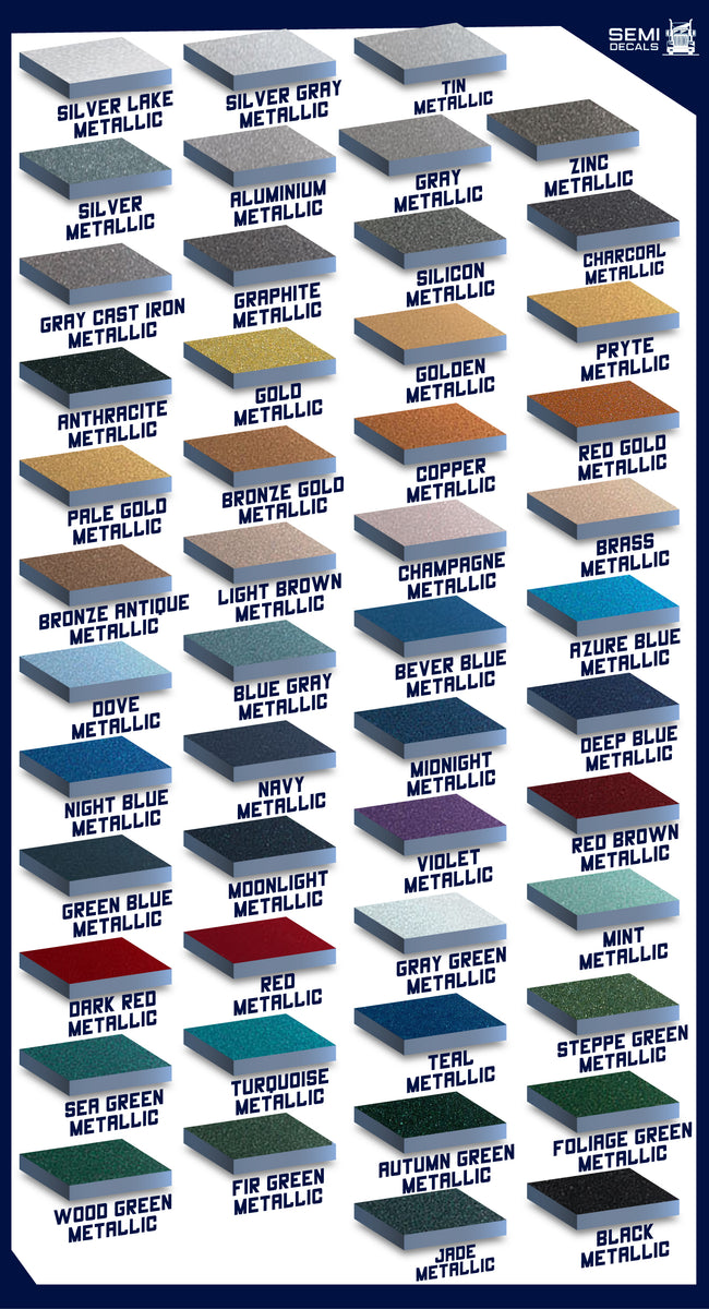 GVW (GVWR) Truck Decal, (Set of 2) – Semi Decals