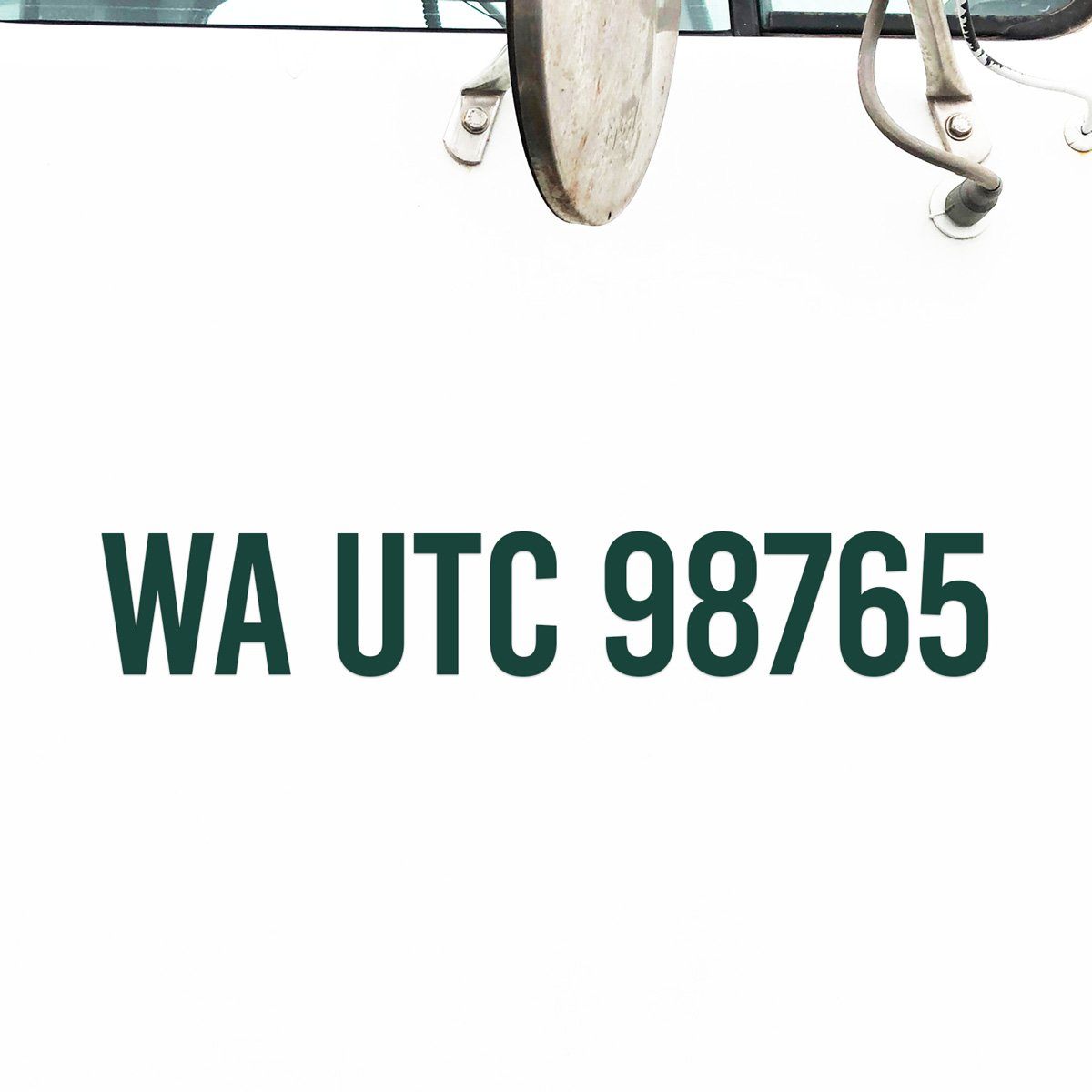 WA UTC Number Decal, (Set of 2) – Semi Decals
